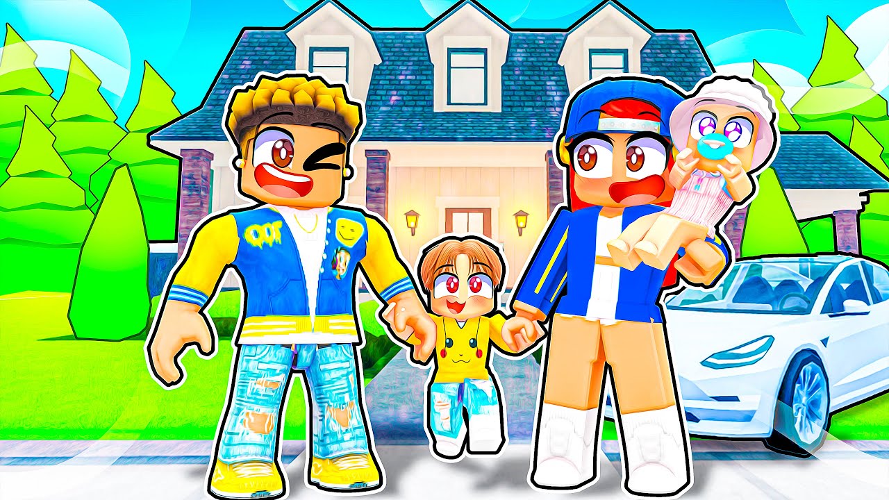 I Started A Family With My BOYFRIEND In BERRY AVENUE RP! (Roblox ...