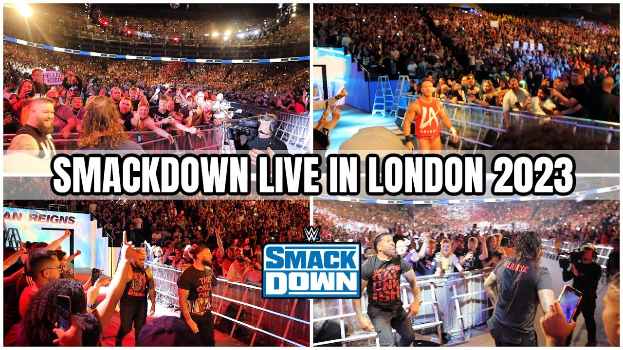 WWE Smackdown Live In London 2023 | Ollie Walker - YouTube