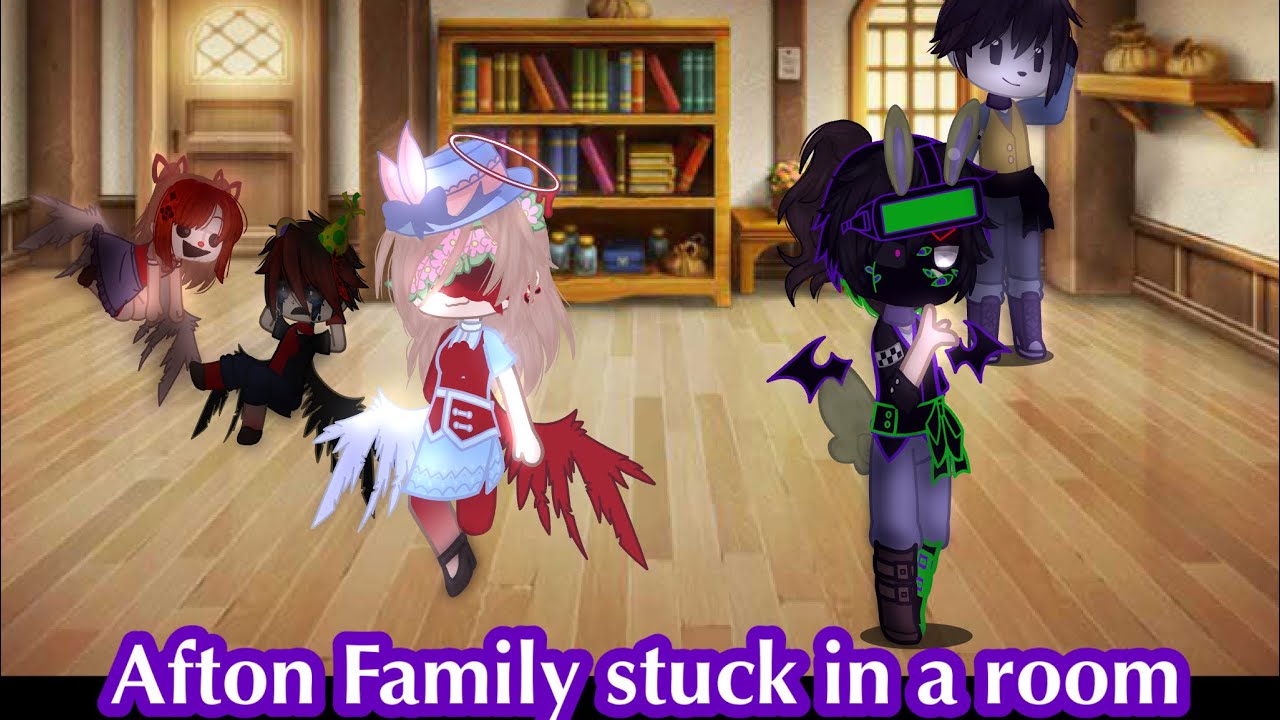 💜Afton Family Reunion|Afton Family/fnaf x Gacha Club|[Silent Samara ...
