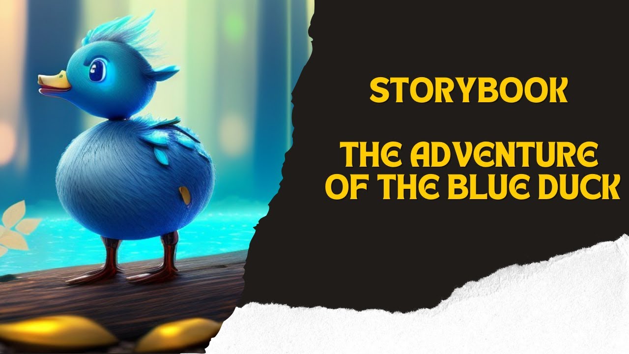 The Adventure of the Blue Duck Bedtime Story For Kids in English # ...