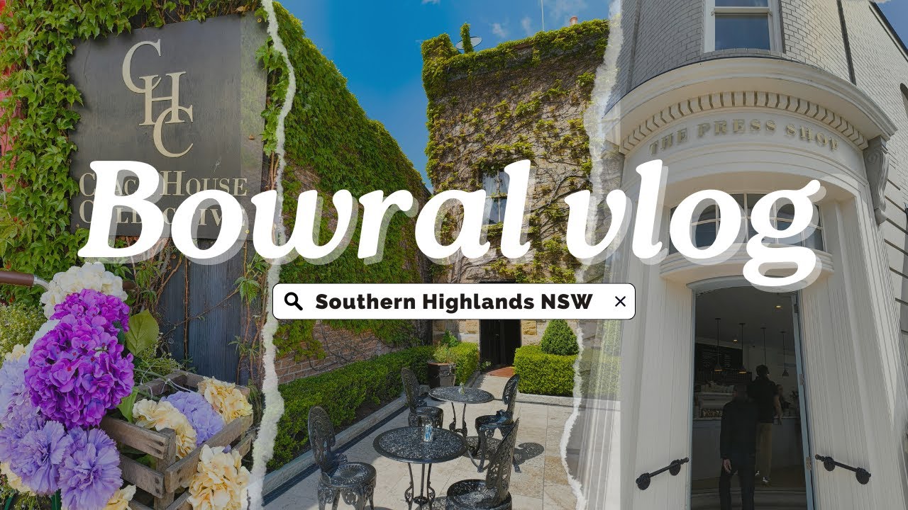 Day trip to Bowral / Southern Highlands NSW / Cafe, Winery, Antique ...