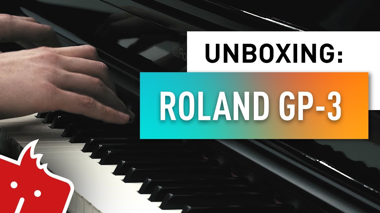 UNBOXING: Digital Piano Roland GP-3 - YouTube
