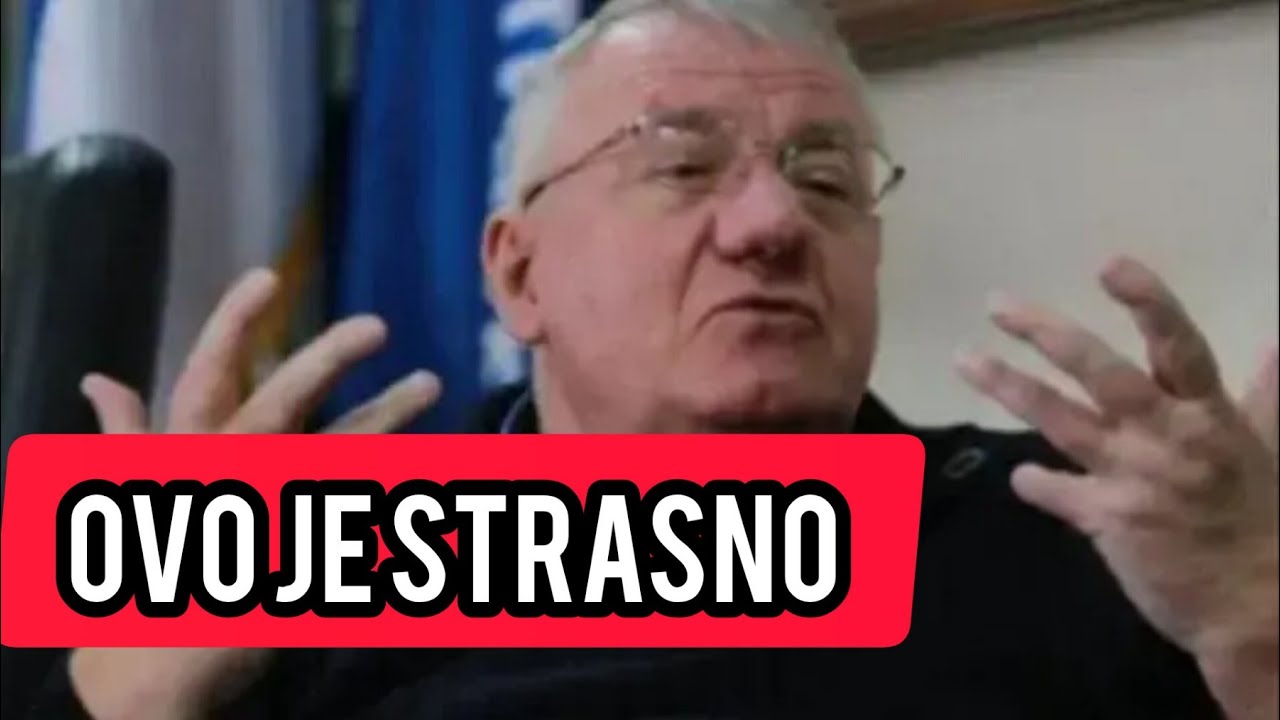 OVO JE STRASNO! Stiglo uzasano saopstenje o Vojislavu Seselju! #seselj ...