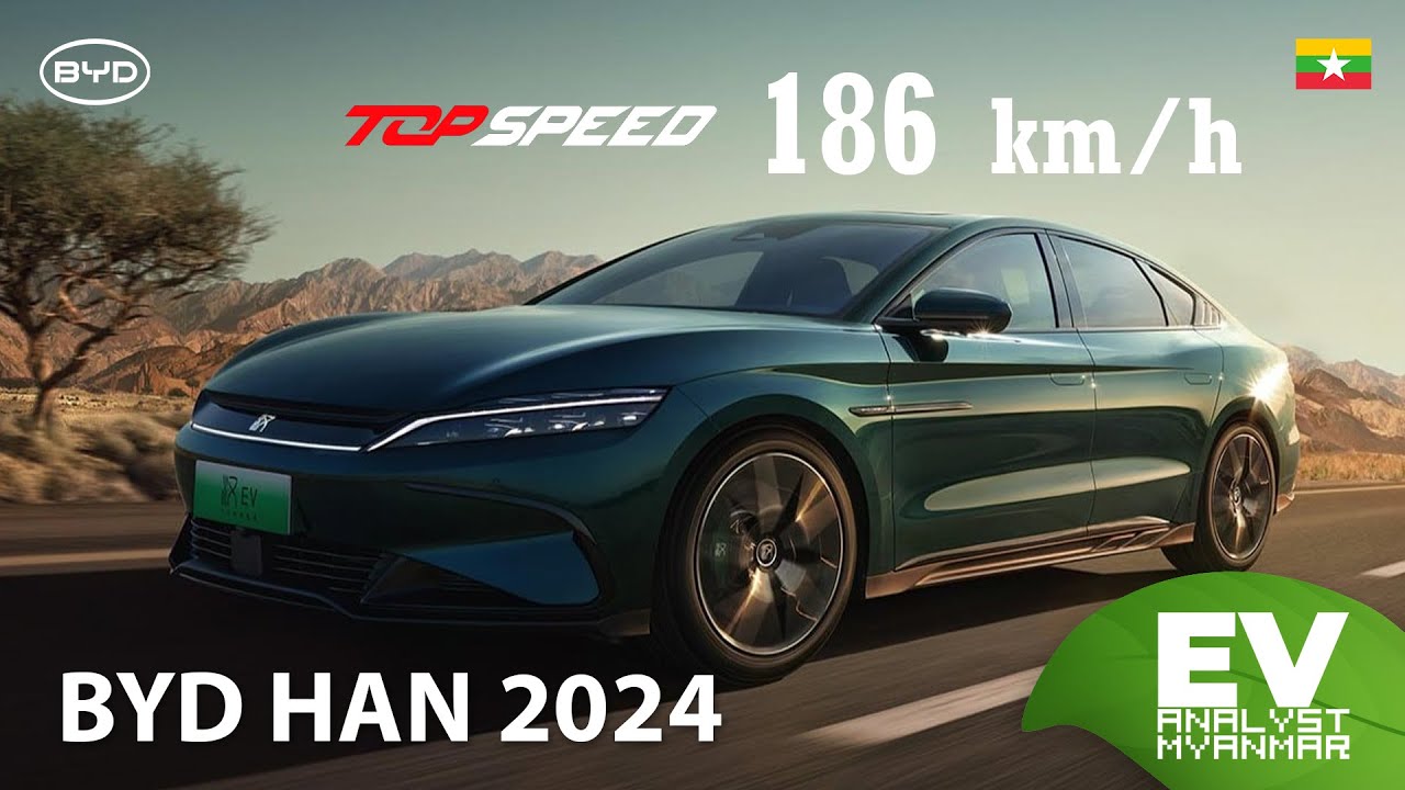 2023 BYD HAN EV TOP SPEED -186km/h - YouTube