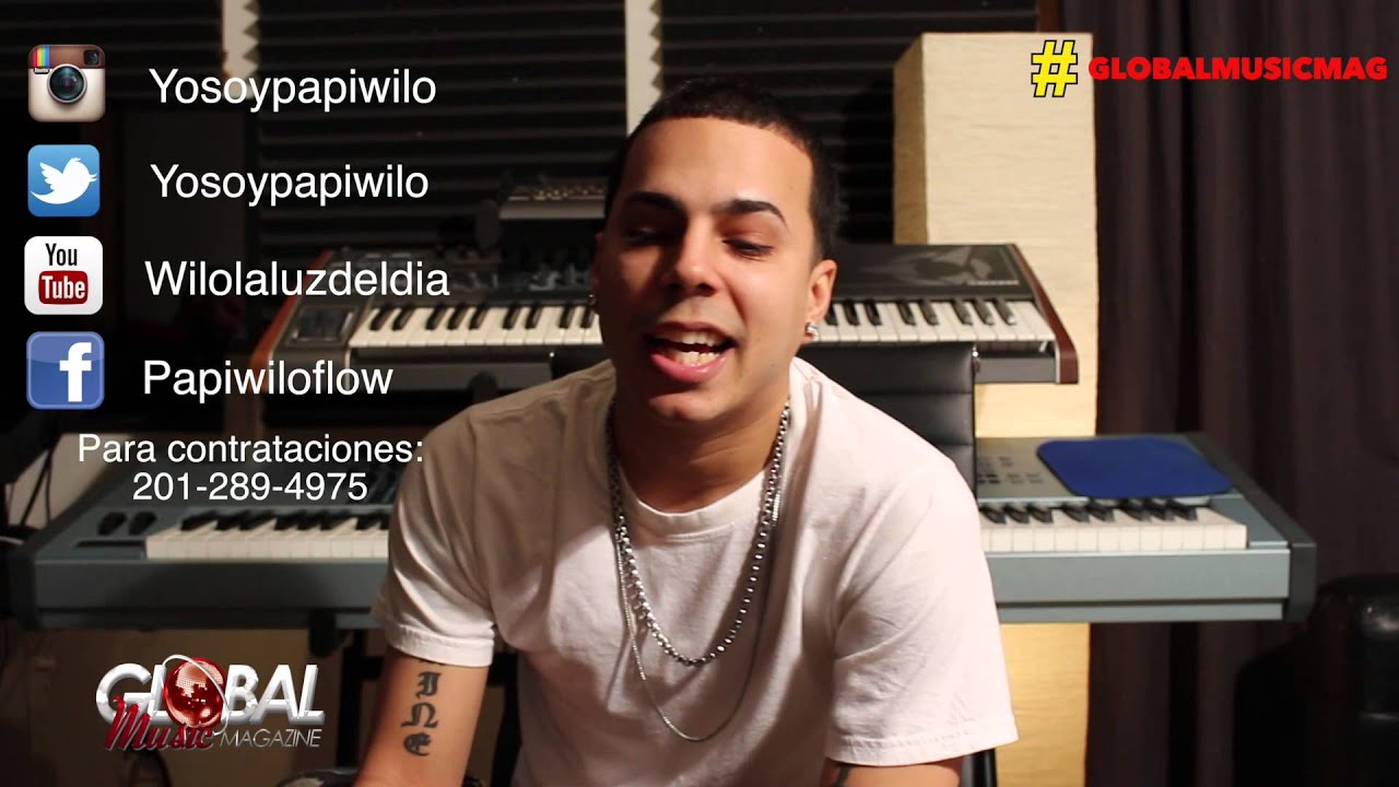 Papi Wilo freestyle para Global Music Mag. Sigan a Papi Wilo en el rede ...