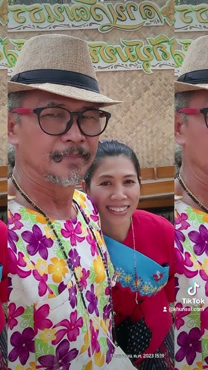 หนุ่มมอญandสาวมอญคนสวย สงกรานต์ที่วัดเจ็ดริ้วปี2566 Youtube