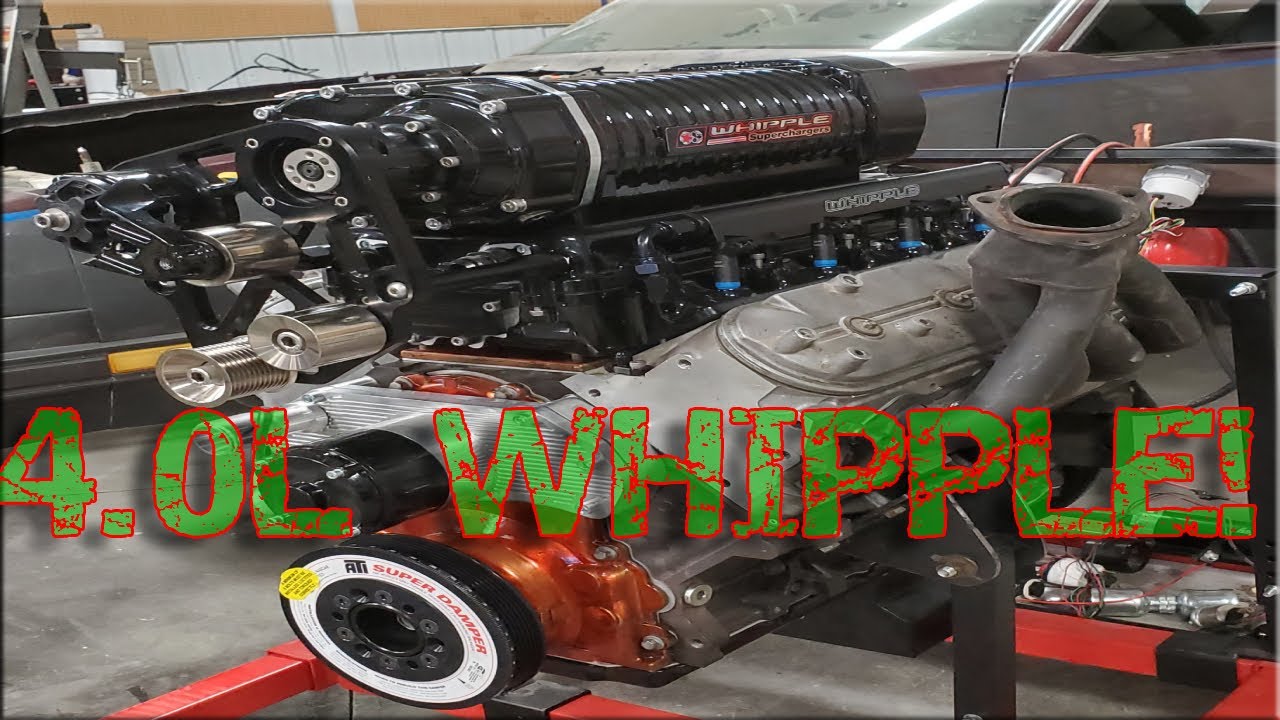 4.0L whipple supercharged LS! - YouTube