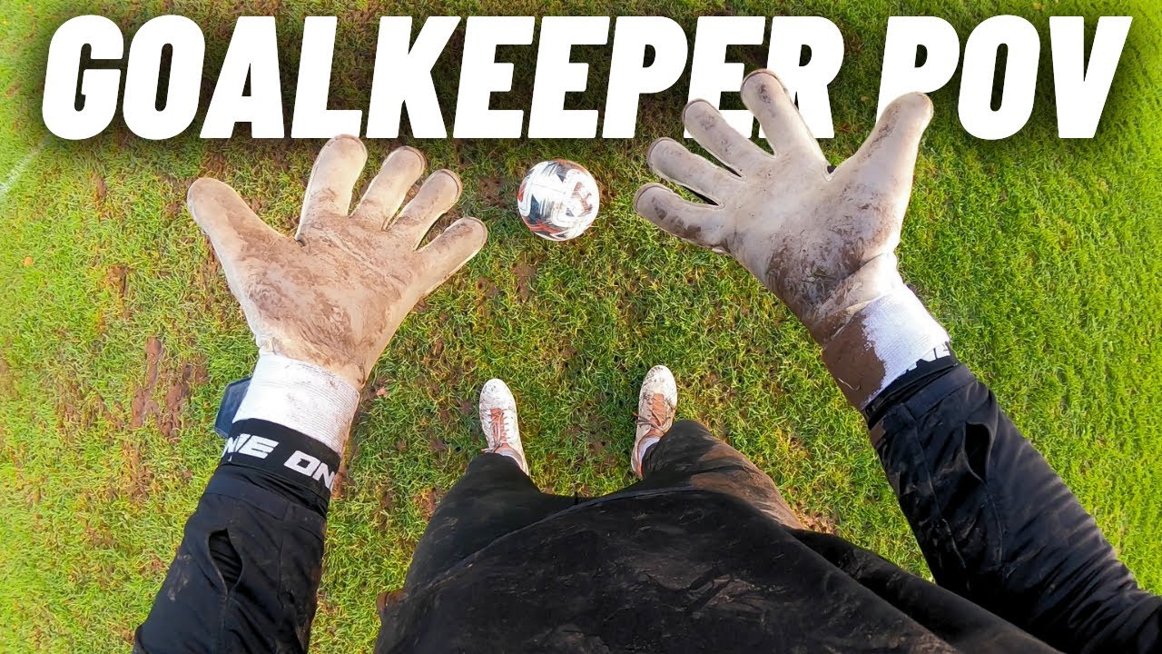 High Intensity POV Goalkeeper Training - Chestcam Goalkeeping - YouTube
