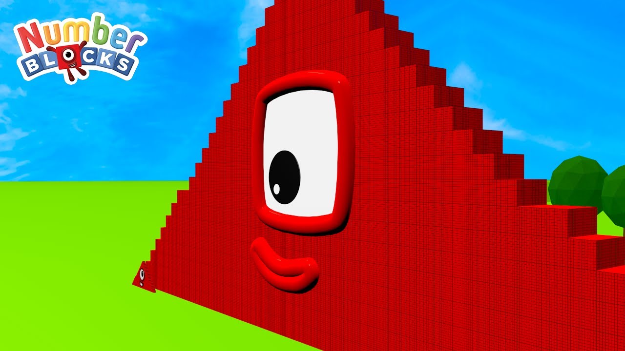 Numberblocks Cube Step Squad New 1 - 1,000,000 Song - Learn to Count ...