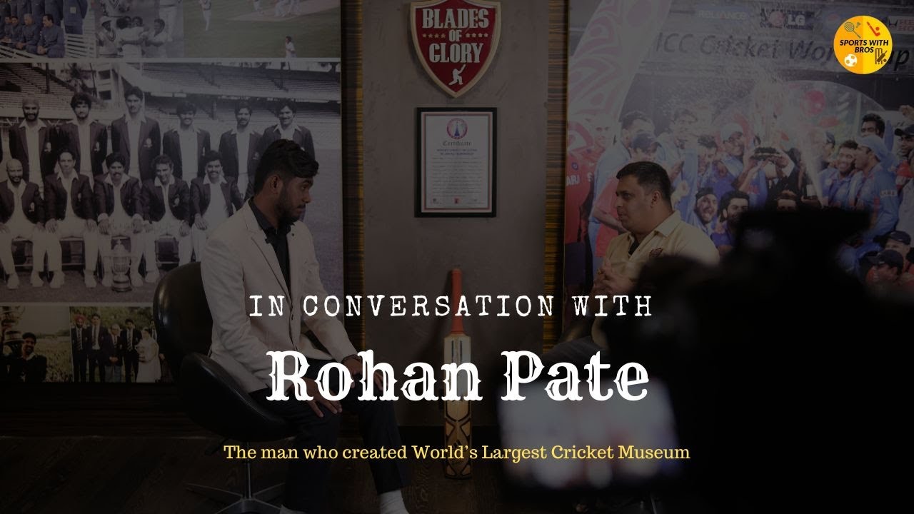 EXCLUSIVE:- Interview with Rohan Patel | The Owner of World's Largest Cricket Museum - YouTube