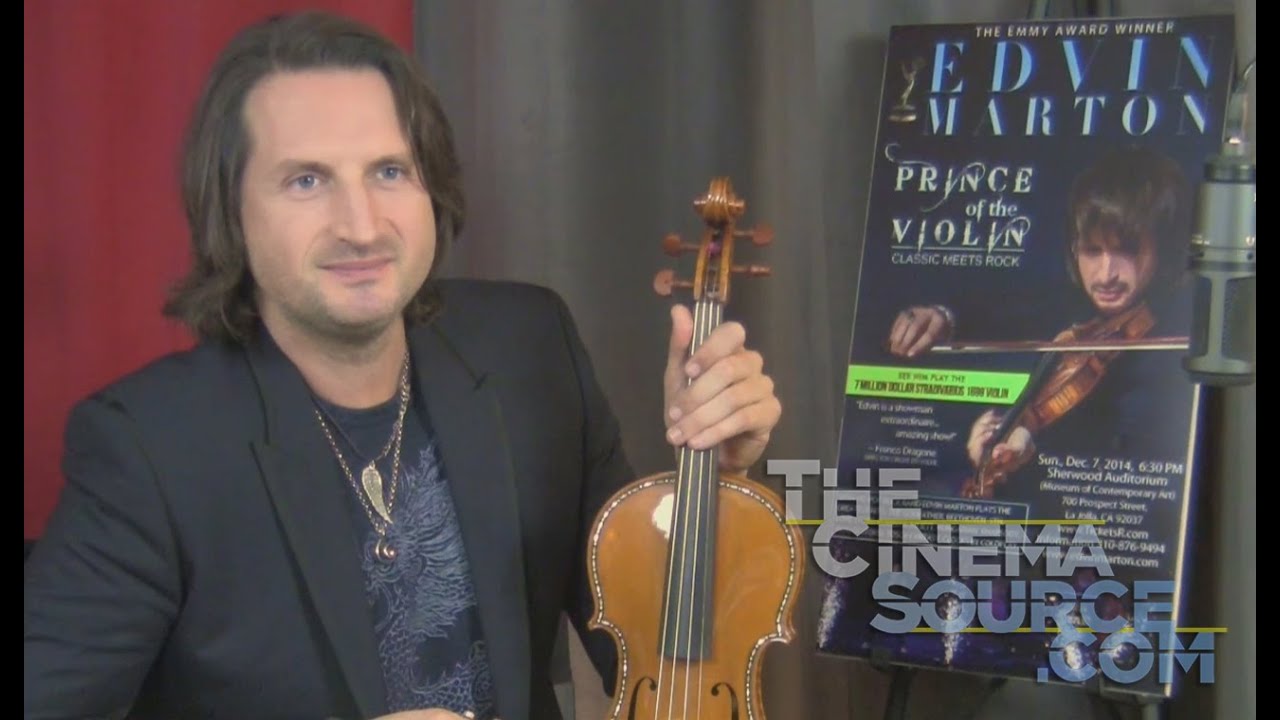 Edvin Marton Plays His Million Dollar Violin at TCS Studios - YouTube