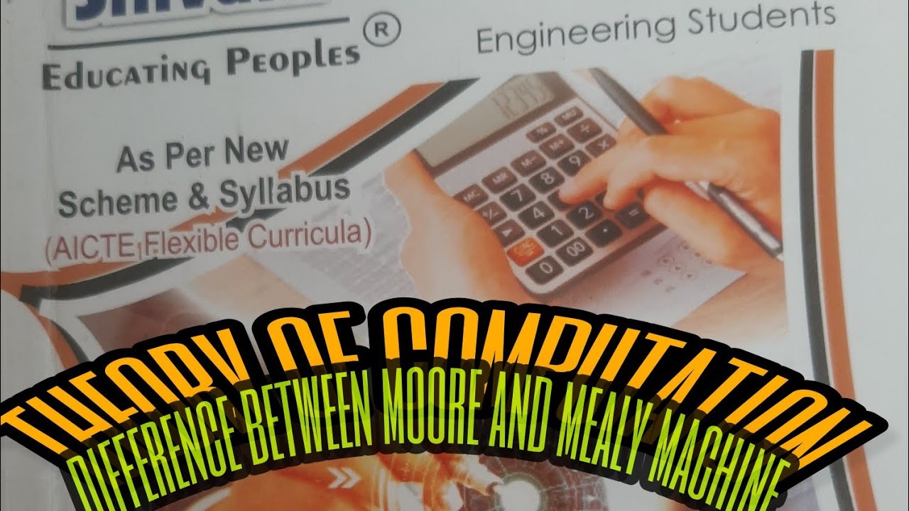 toc 2022 difference between moore and mealy machine unit 1 - YouTube