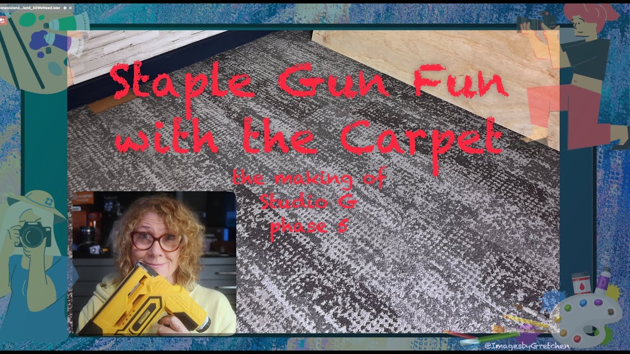 Staple Gun Fun Studio G build prt 5 - YouTube