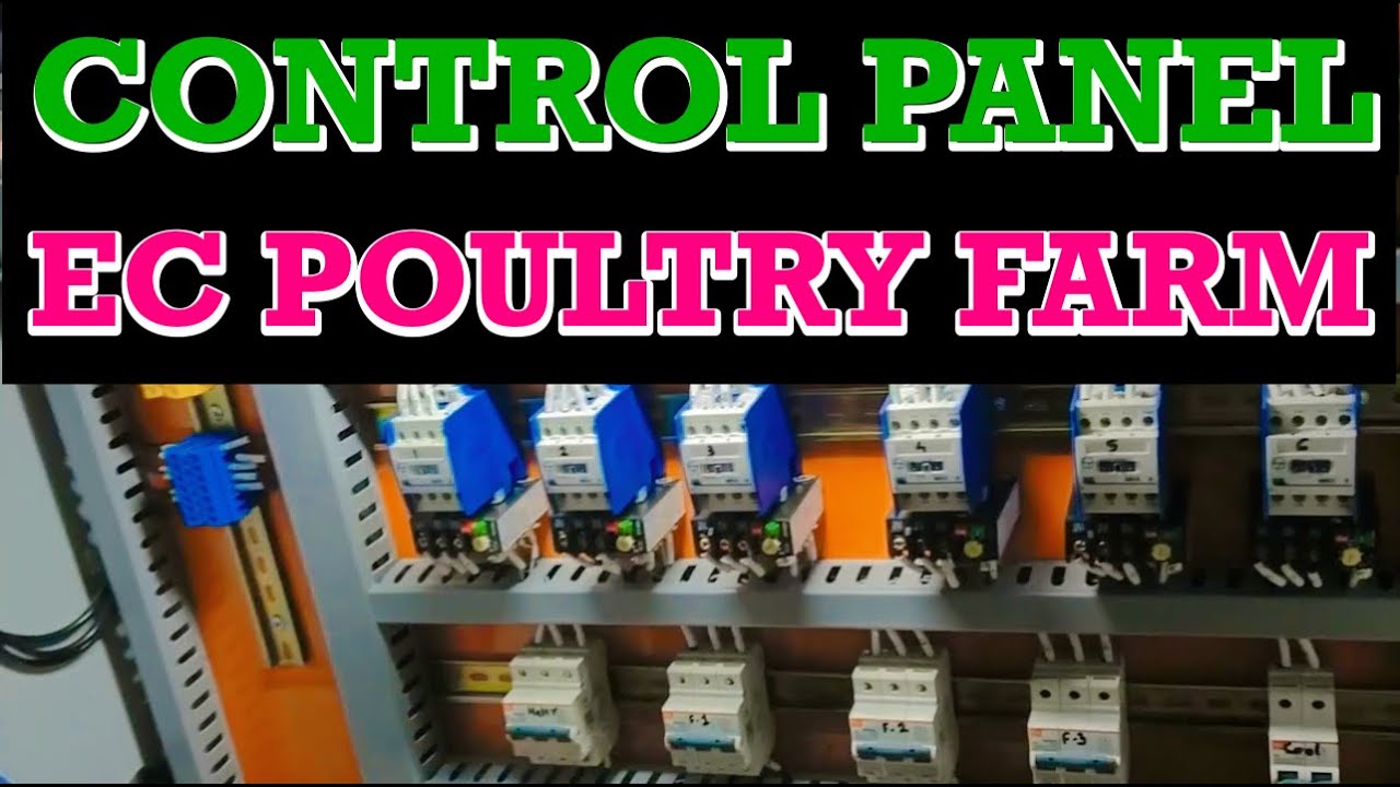 CONTROL PANEL SYSTEM IN EC POULTRY FARM,FARMING & VLOGGING - YouTube