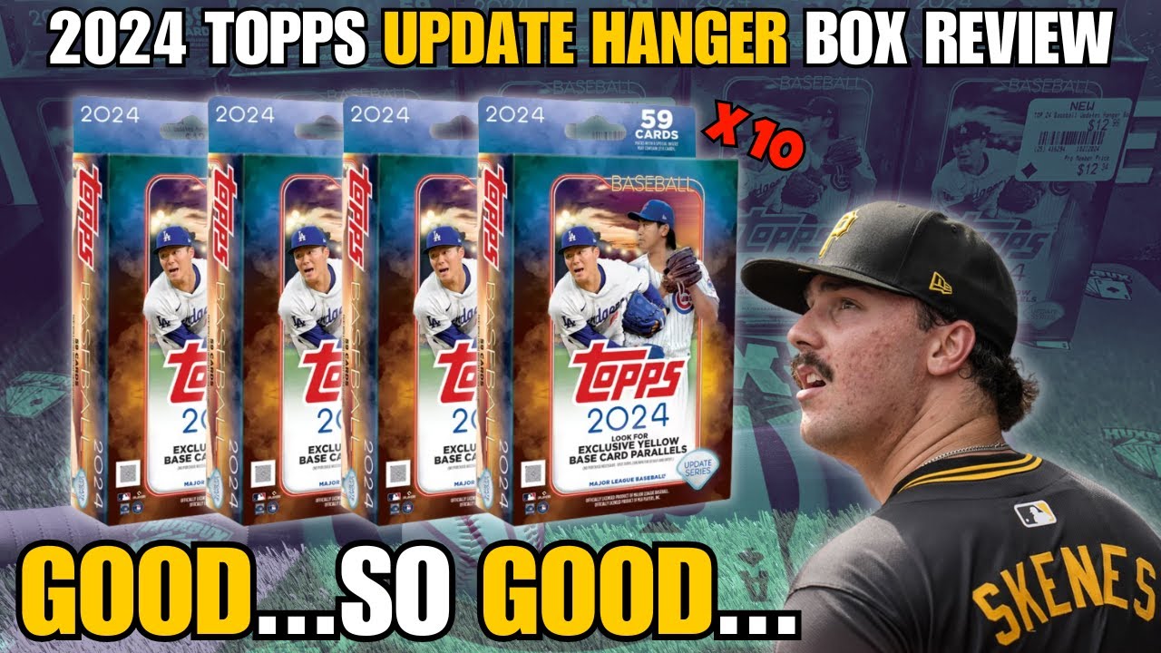 BEST RETAIL FORMAT?🚨 PRODUCT REVIEW: 2024 Topps Update Hanger Box x10 ...