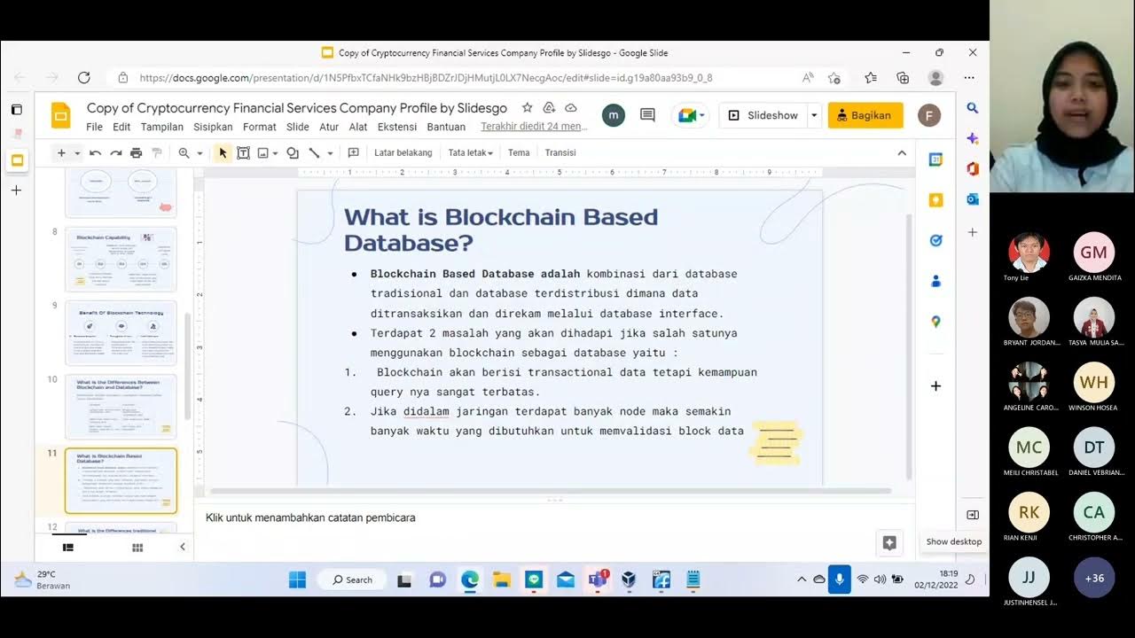 Presentasi Oracle Database Administration - Blockchain - YouTube