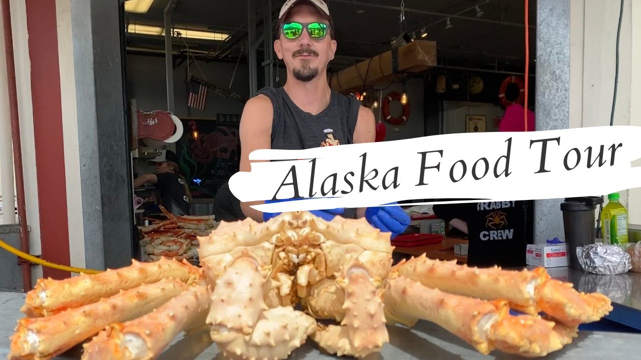 JUNEAU FOOD TOUR - KING CRAB, SALMON ICE CREAM, and GLACIER TEA! # ...