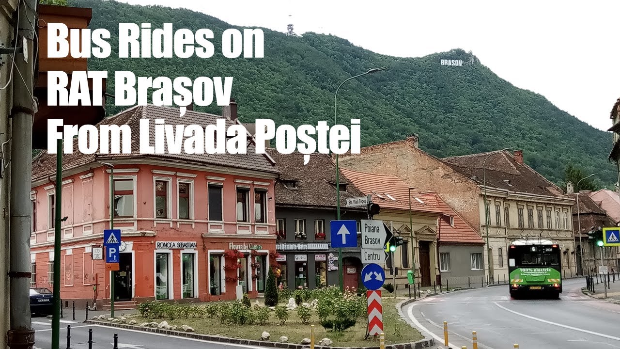 RAT Brasov Bus Rides, Romania - YouTube