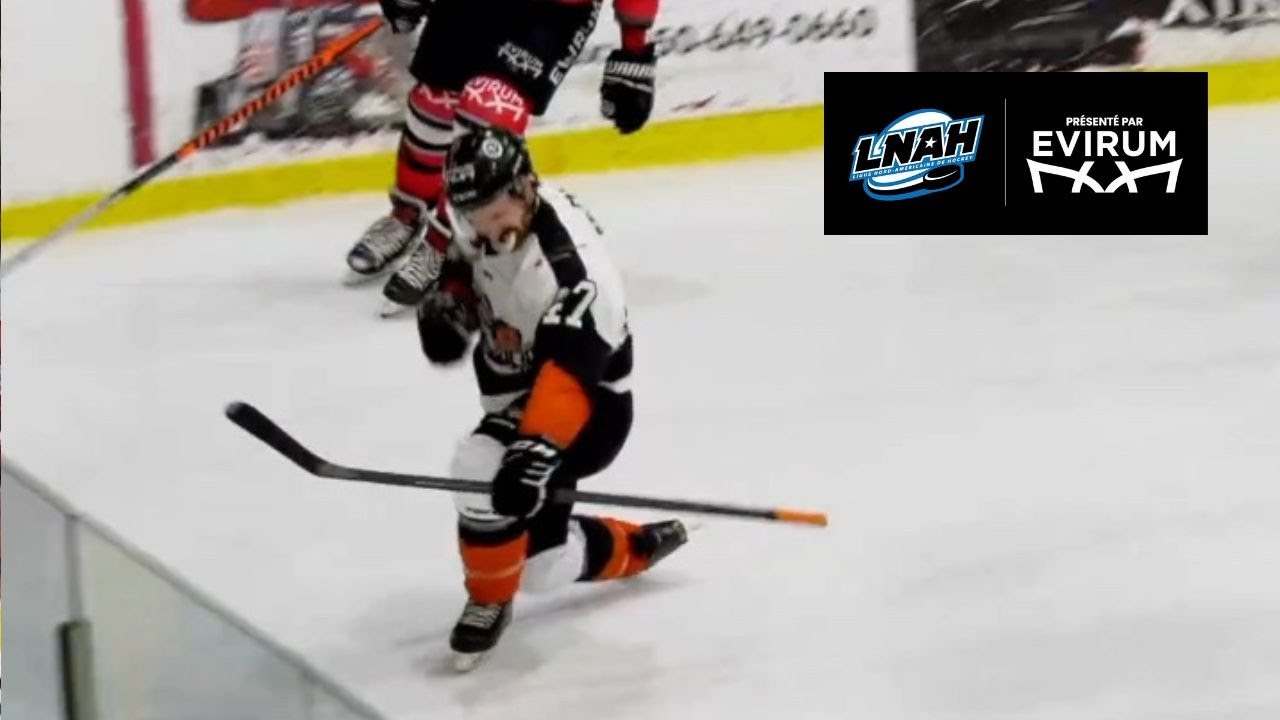 Christophe Losier à Maxime Lecours à Samuel Hould pour un but ...