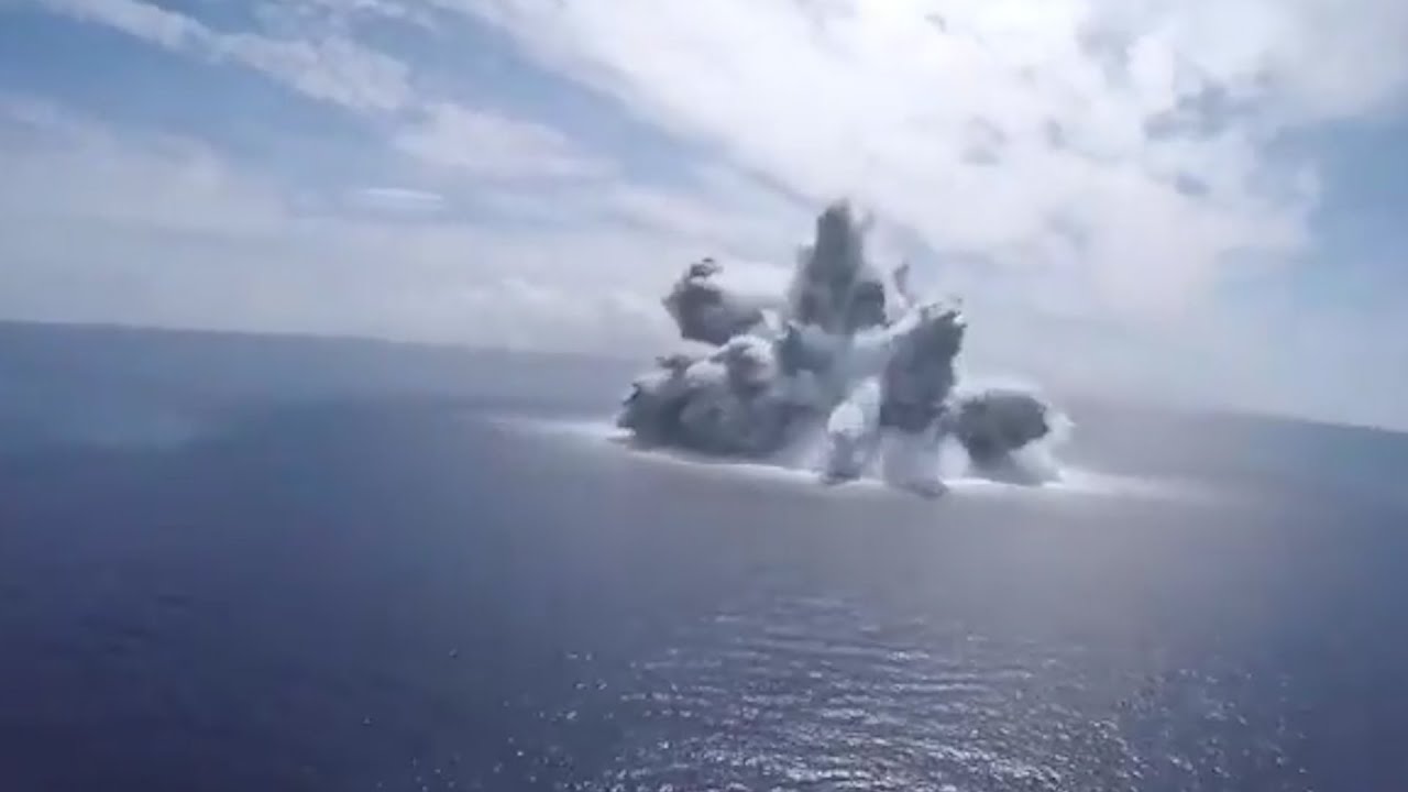 Incredible Ship Explosions - YouTube