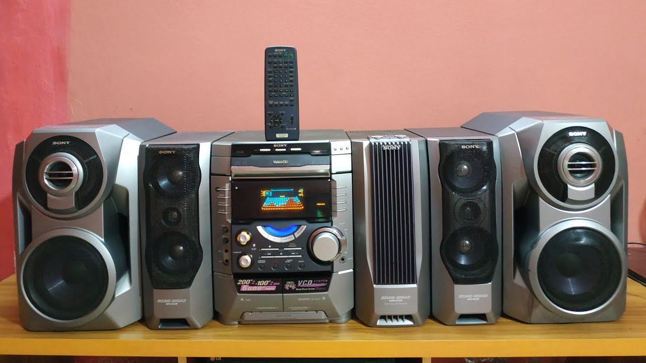 Sony Mhc vx88 - YouTube