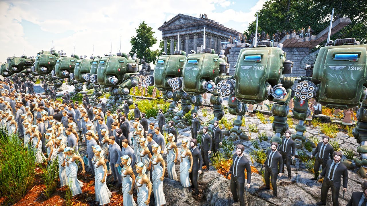 3 million Skeleton, Witch & Zombies vs Heroes Force With wh40k Armoured ...