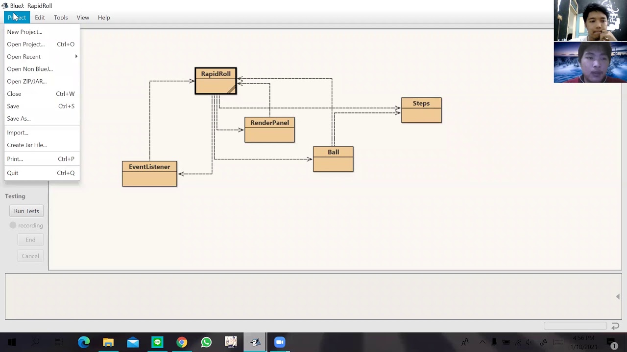 Demo Final Project Game Rapid Roll PBO A - YouTube