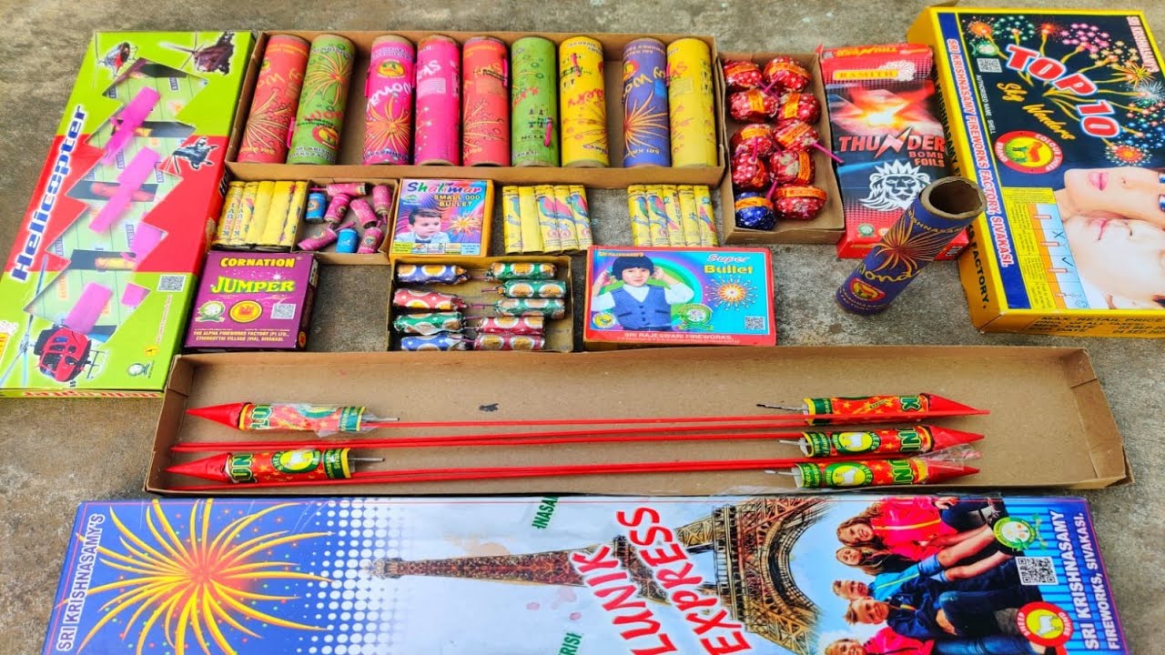different types of crackers testing 2023 | Diwali fireworks testing ...