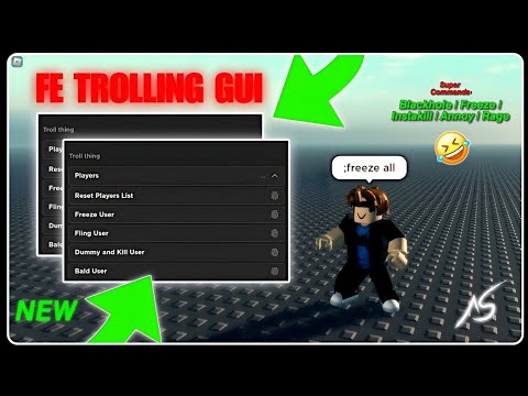 [ FE ] Admin Trolling Gui Script! • Fun Commands to Troll Players! - Roblox Scripts Mobile/PC ...