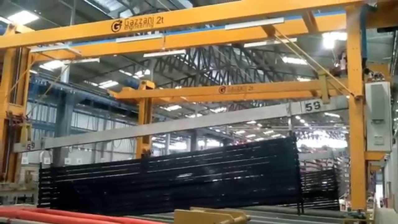Full Automatic Anodizing Plant For Aluminum Profiles - YouTube