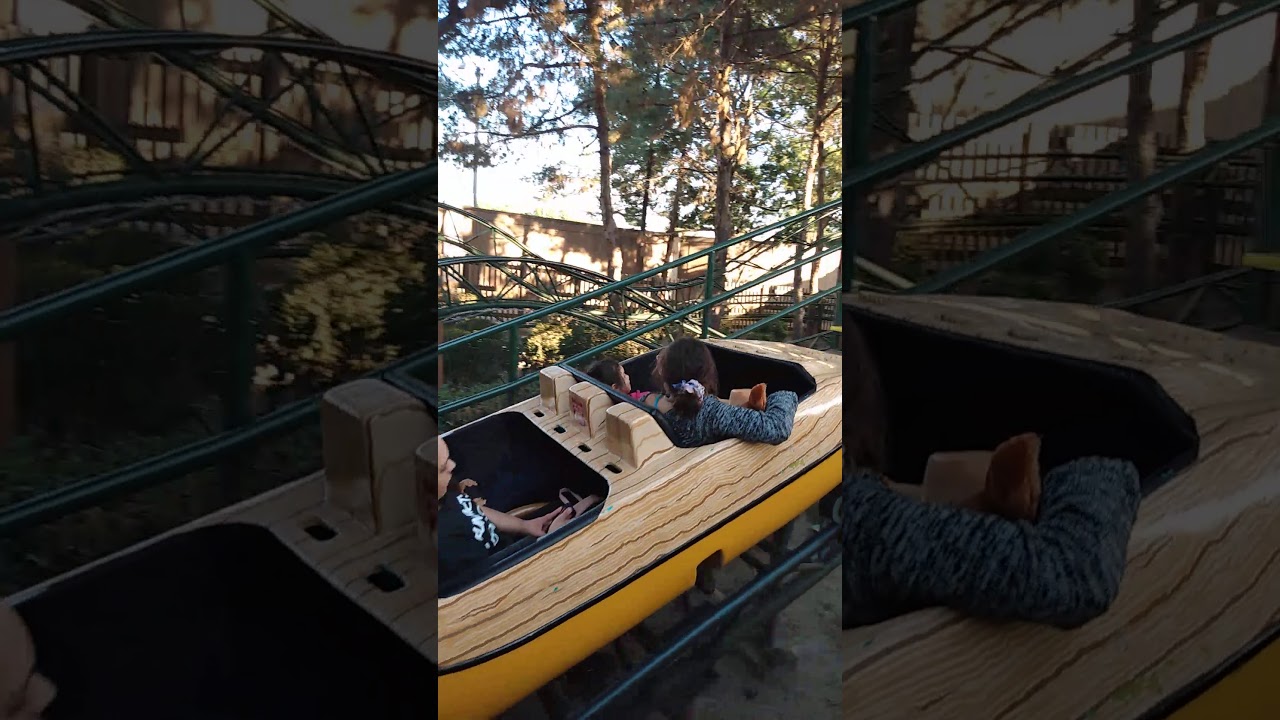 Camp Snoopy Roller Coaster - YouTube