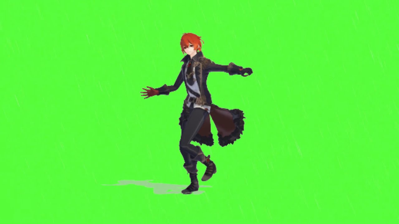 diluc green screen dance - YouTube