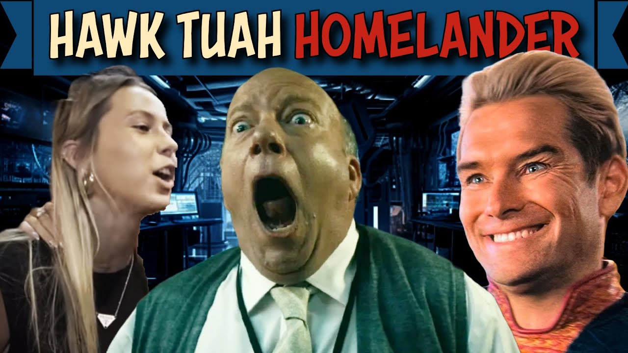 Hawk Tuah Girl tries to help Marty in The Boys - YouTube