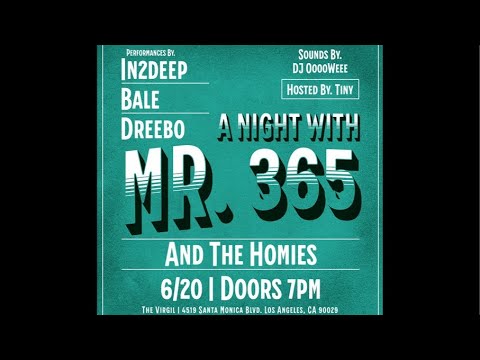 A night with MR.365 and Homies - YouTube