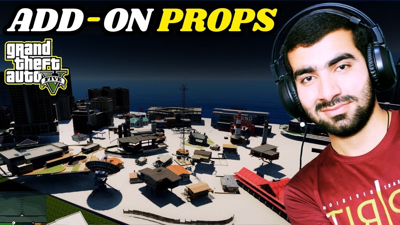 HOW TO ADD PROPS IN GTA 5 | [ADD-ON] PROPS MOD IN GTA 5 | GTA 5 MODS ...
