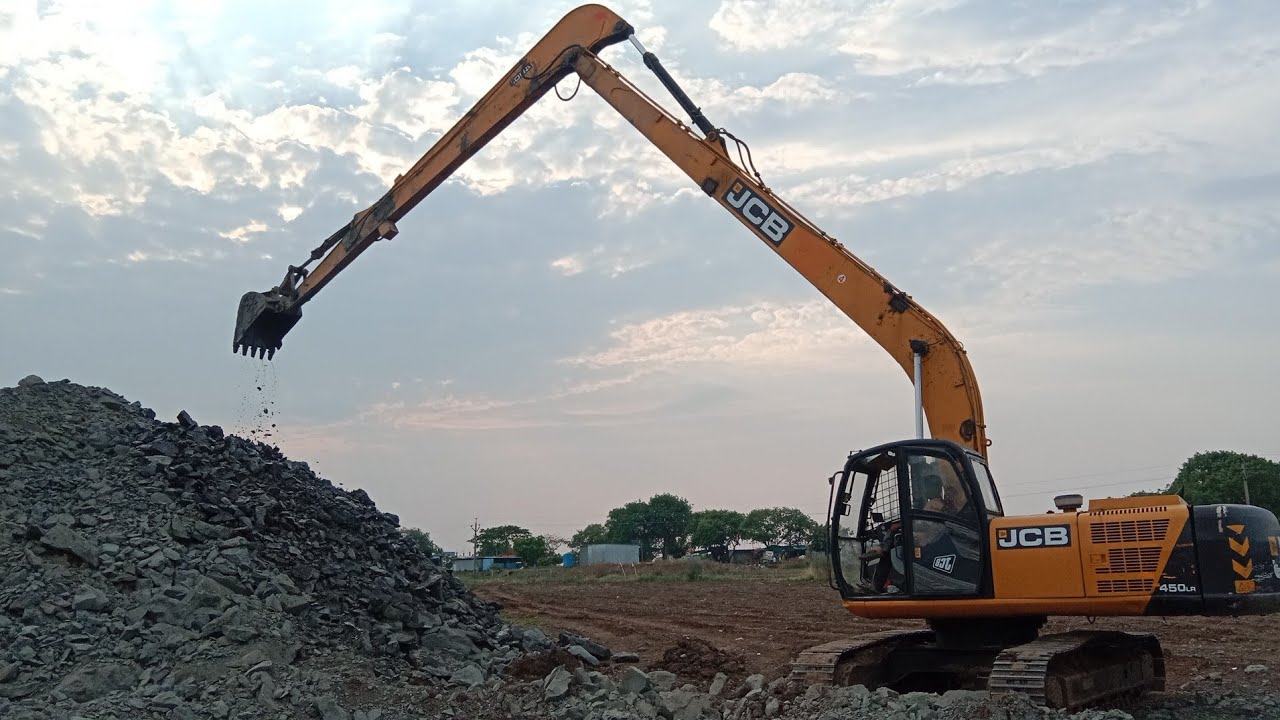 JCB JS 450 LR Heavy line part 1 #excavator #heavy #jcb #lr #bigmachine ...