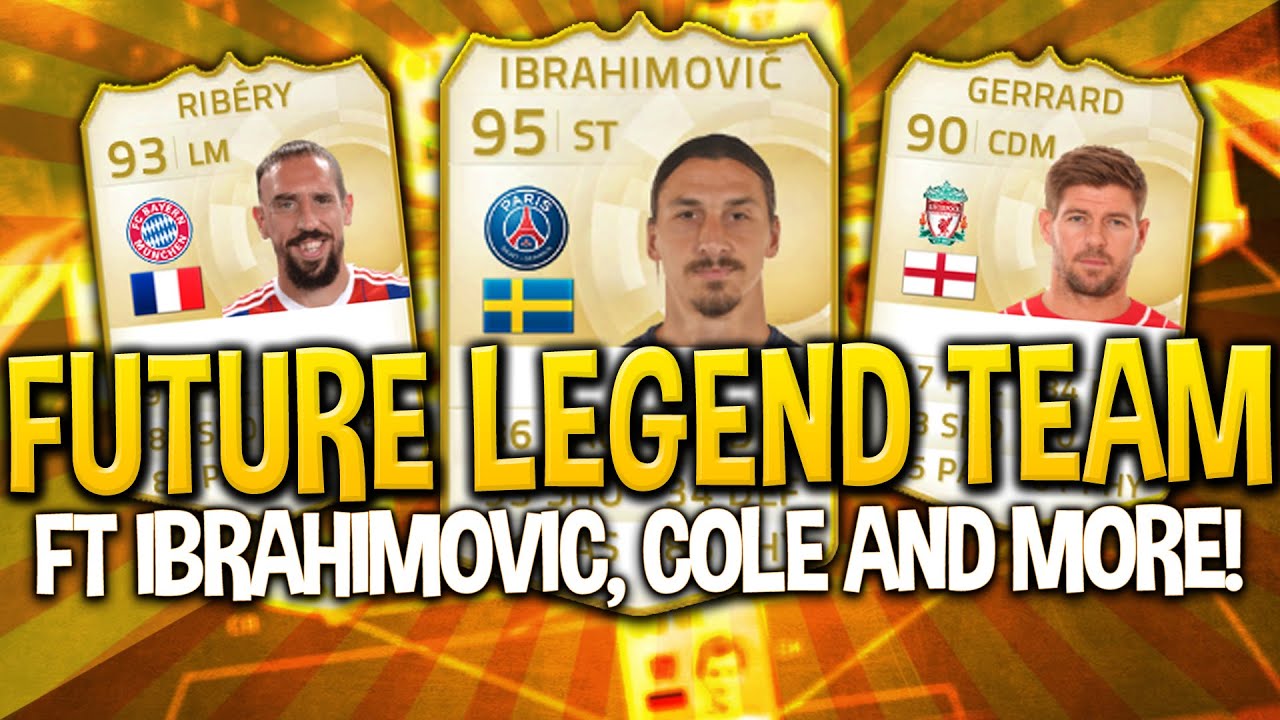 FIFA 15 - AWESOME FUTURE LEGENDS TEAM!!! (Squad Builder) - YouTube