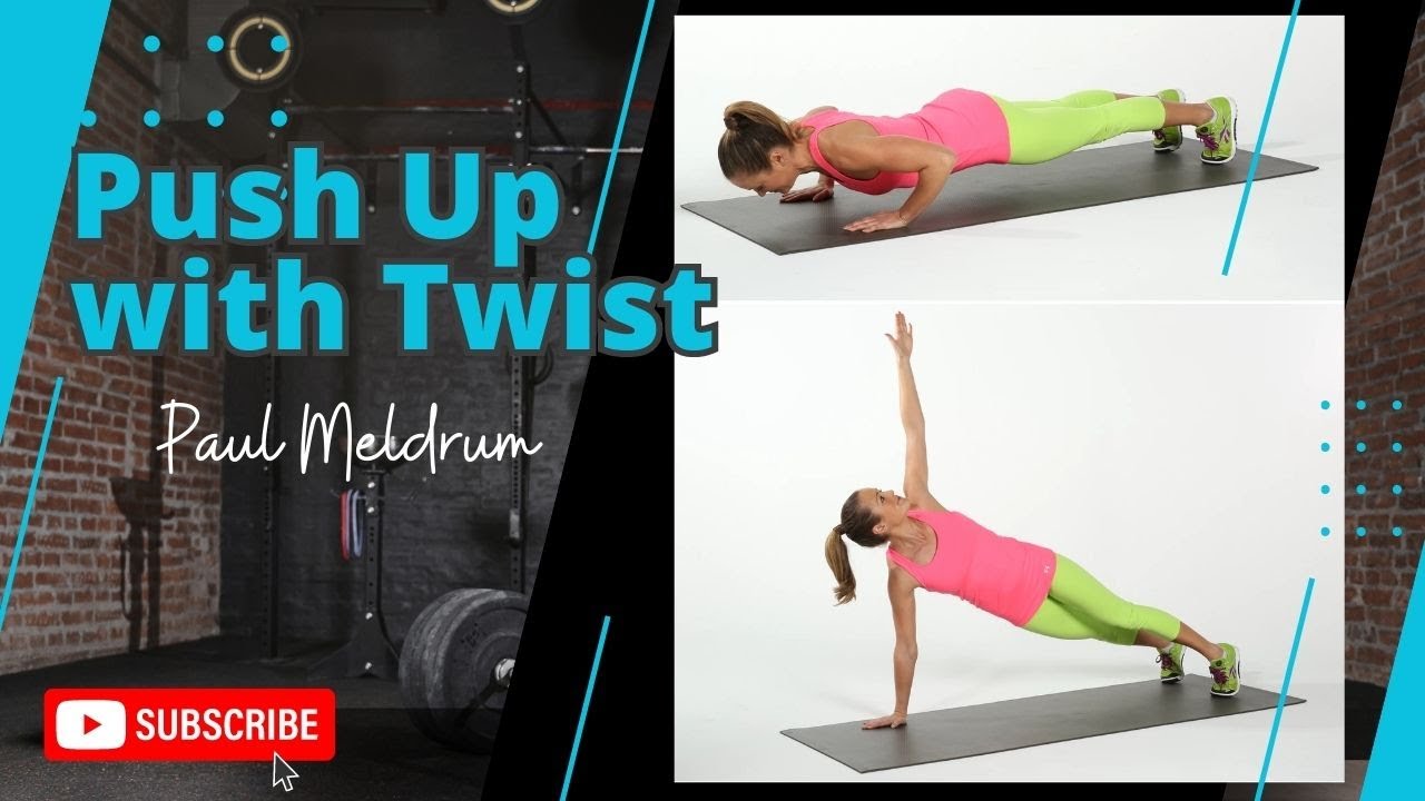 Push Up with Twist - YouTube