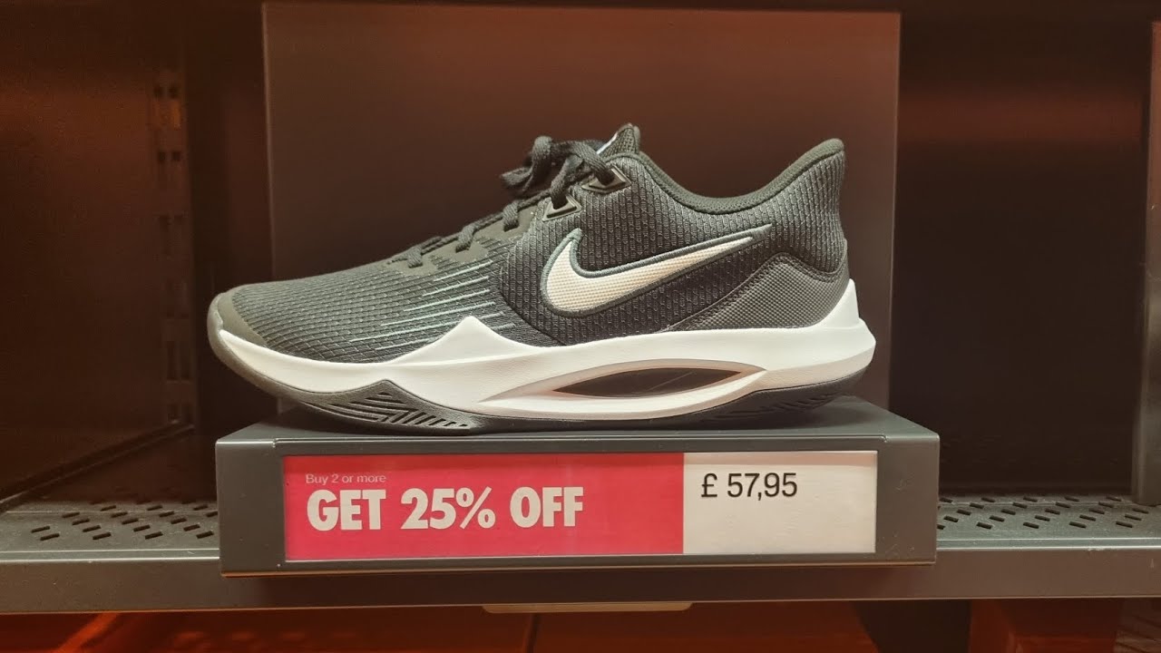 Nike Precision 5 'Black/White' - Nike Outlet! - YouTube