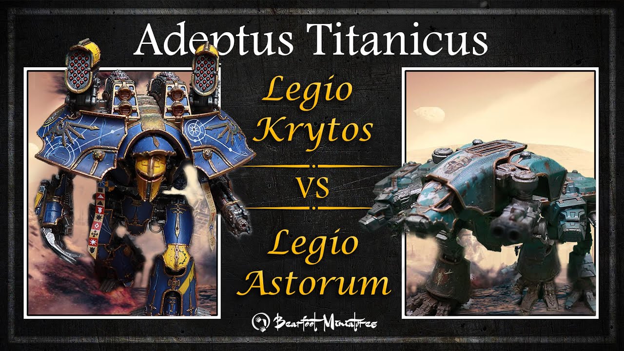 Legio Astorum 'Warp Runners' Vs Legio Krytos 'The God Breakers ...
