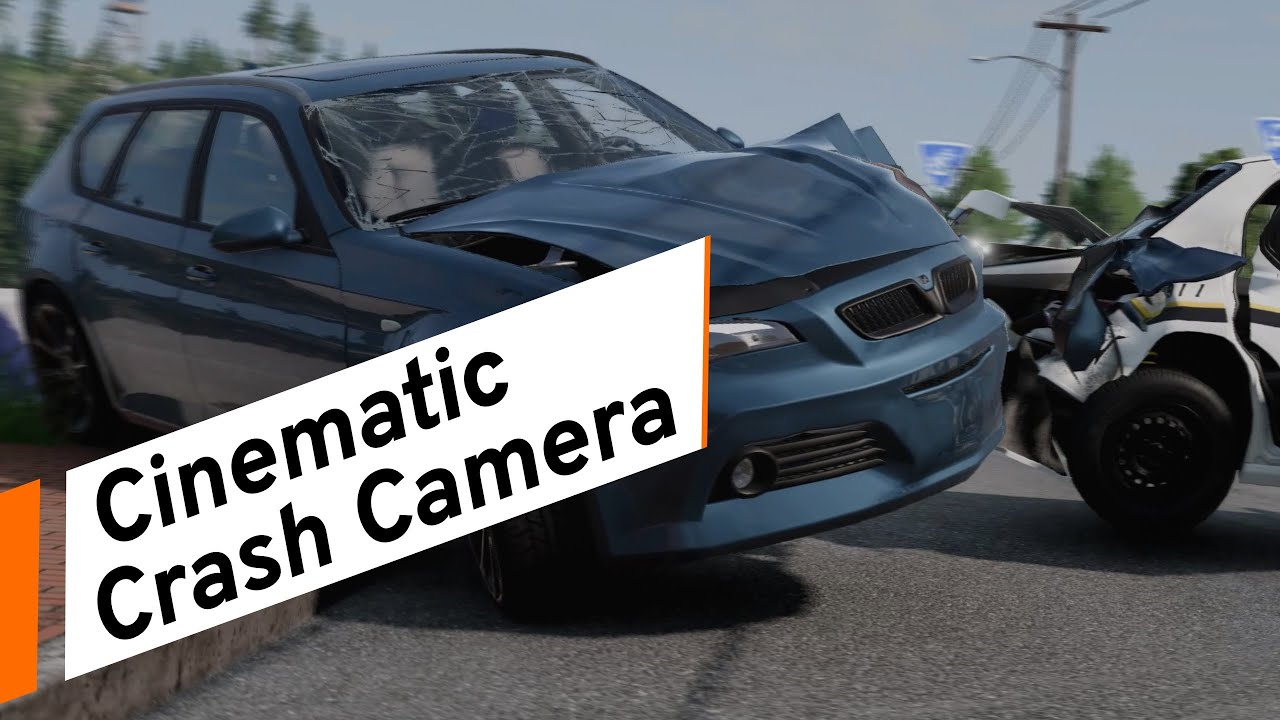 BeamNG.drive - Cinematic Crash Camera - YouTube