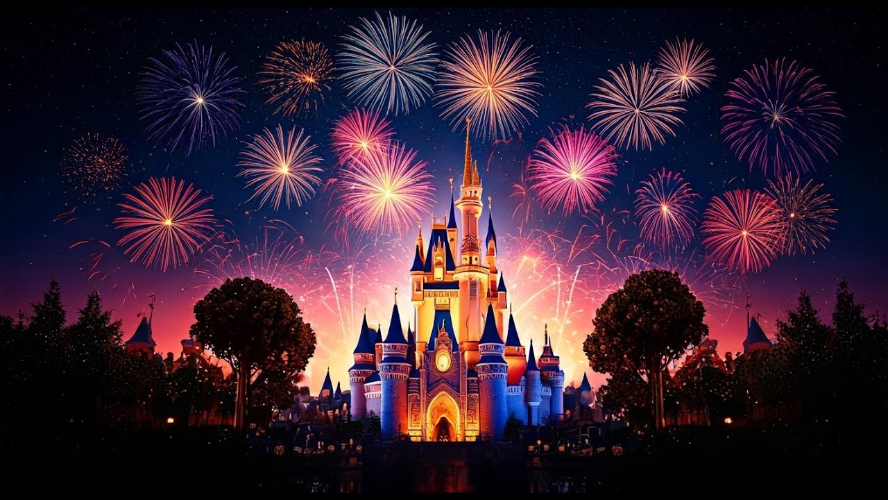 Together Forever - A Pixar Nighttime Spectacular - Disneyland Fireworks ...