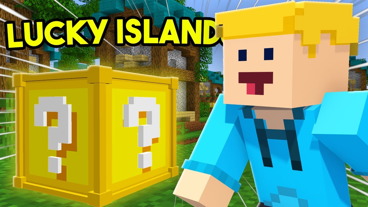 LUCKY ISLANDS I Minecraft! - YouTube
