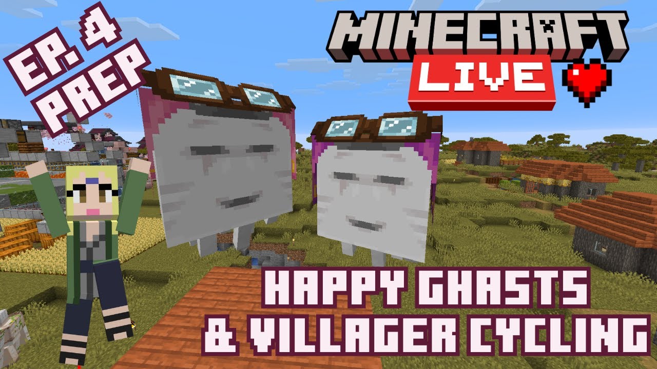 Minecraft Java Survival LIVE – Villager Trading Town Setup (Part 2 ...