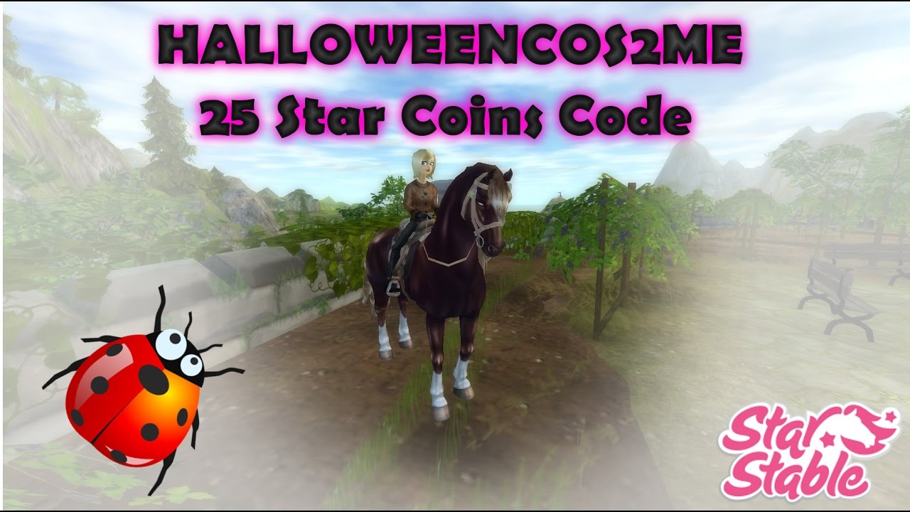 Star Stable [ SSO ] Neuer 25 SC Code - HALLOWEENCOS2ME - YouTube