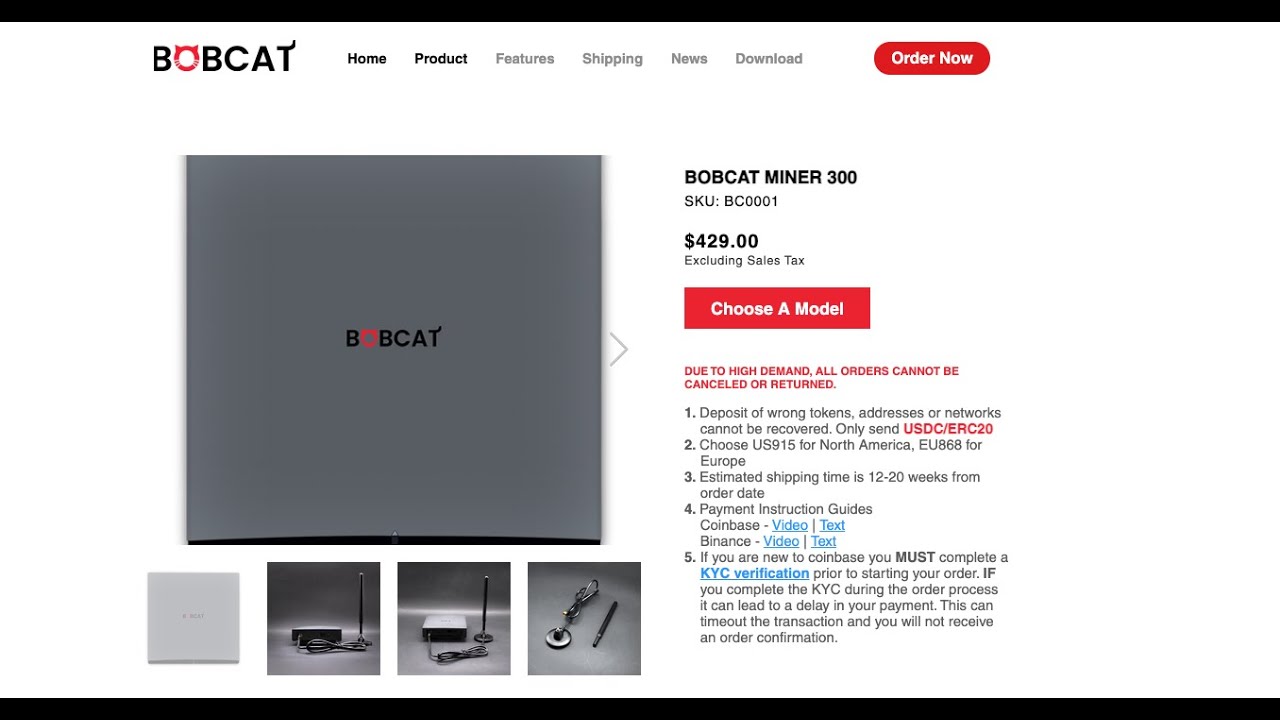 HNT HELIUM Bobcat Miner Setup Tutorial & Profitability! W: Port ...