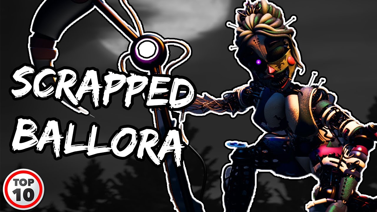 Top 10 Scary FNAF Alternate Fan Versions Of Ballora - YouTube