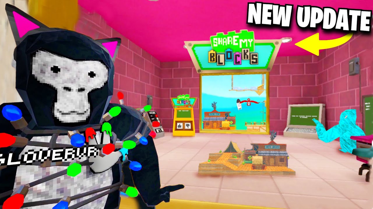 Gorilla Tags NEW Share My Blocks Update (New Blocks) - YouTube