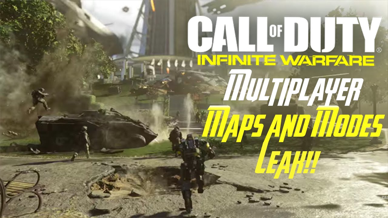 Call of Duty Infinite Warfare Maps and Game modes!! - YouTube