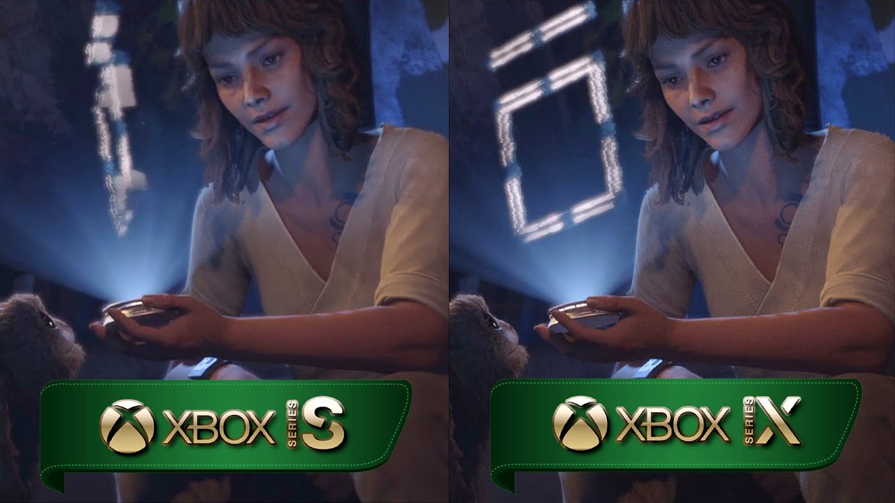 STAR WARS OUTLAWS / XBOX SERIES S [30fps] vs XBOX SERIES X [60fps ...